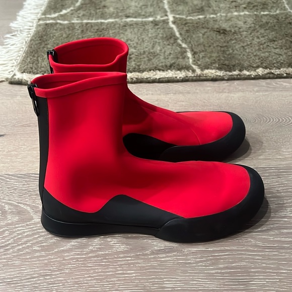 The Row | Shoes | The Row Red Tr Boot | Poshmark